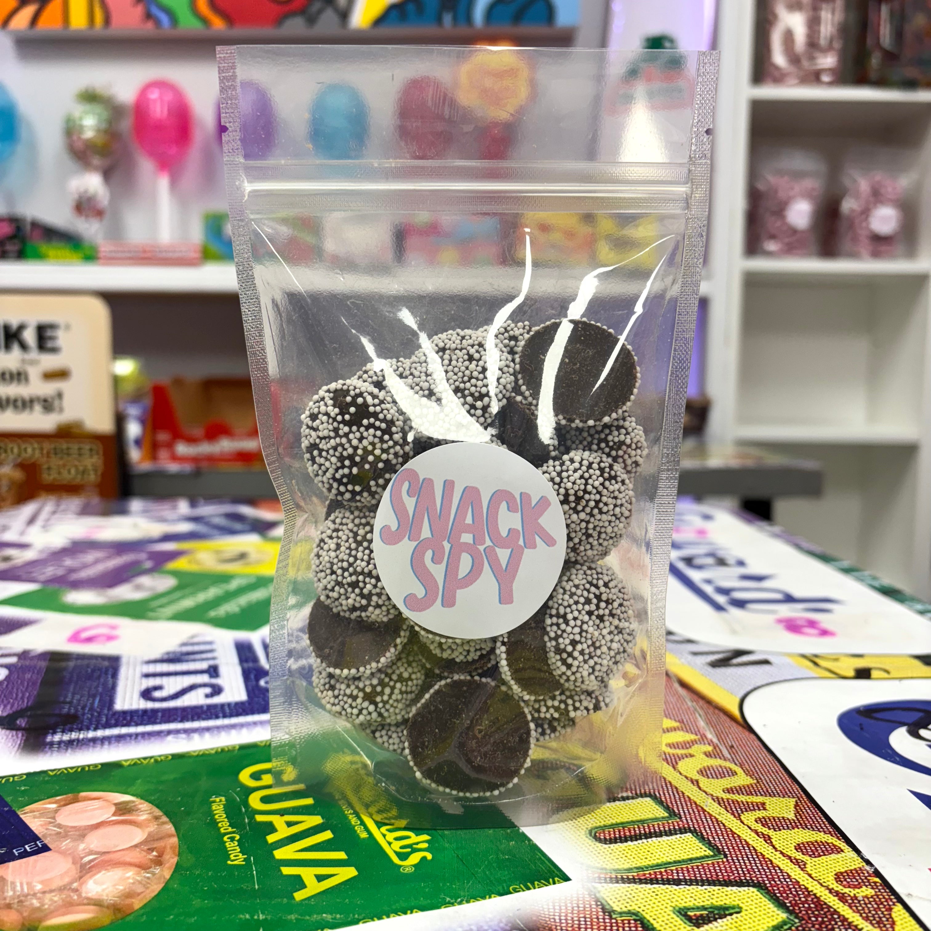 DARK CHOCOLATE NONPAREILS – SNACK SPY